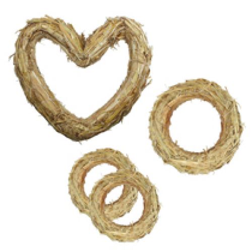 Floristik24.nl Strokrans & hooi krans - goedkoop online kopen