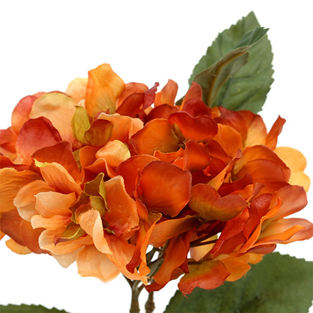 Floristik24.nl Hortensia oranje 30cm 3st-78165