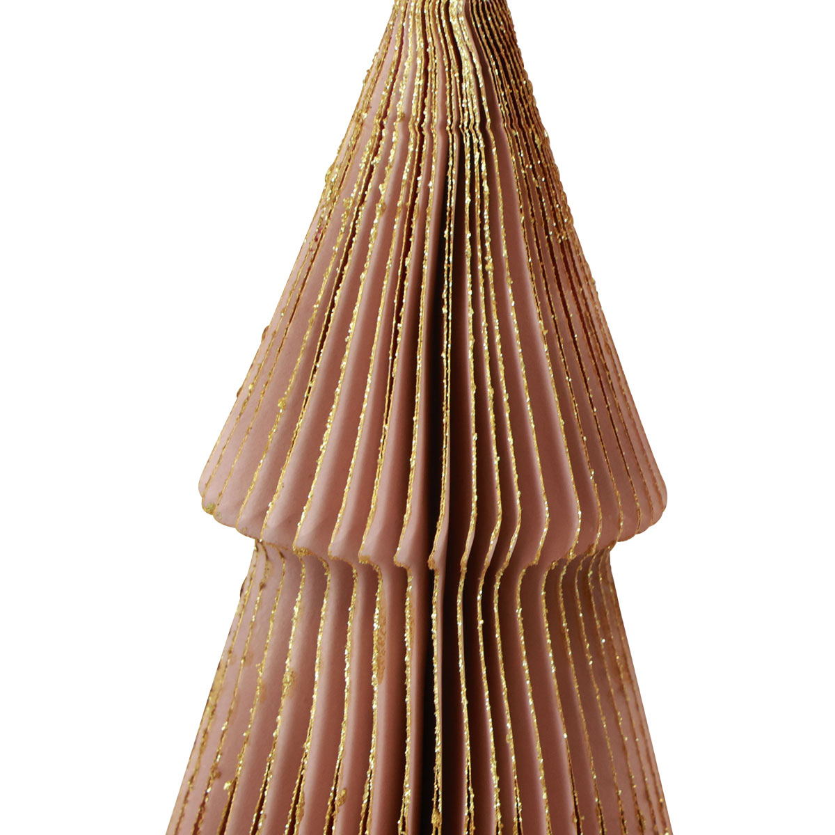 Floristik24.nl Papieren kerstboom Papieren kerstboom Bordeaux H60cm