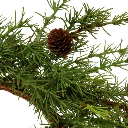 Floristik24.nl Krans, tafel krans lariks groen Ø50cm